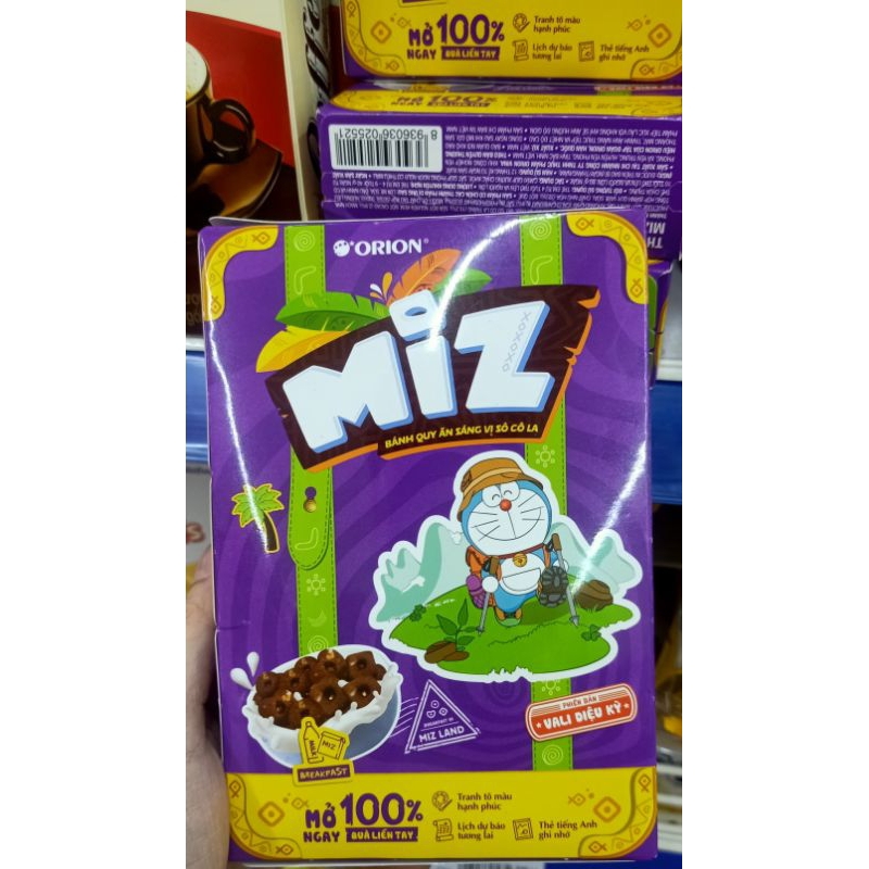 [DATE MỚI] Bánh Quy mini Socola Miz Orion , 6 hộp x (2gói x 27g) - B1 ...