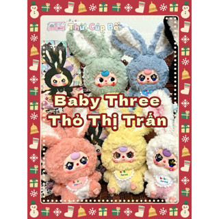 [CHÍNH HÃNG] Baby Three Lily Town - Rabbit Town - set Thỏ thành phố ...