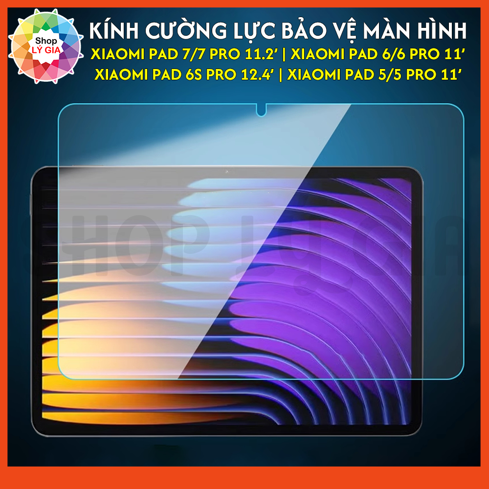 Kính cường lực cho Xiaomi Mi Pad 7/7 Pro 12.1', Mi Pad 6/6 Pro 11', Pad ...