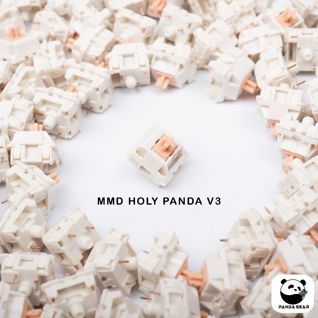 Switch MMD Holy Panda V3 tactile 62g prelubed công tắc bàn phím cơ MMD ...