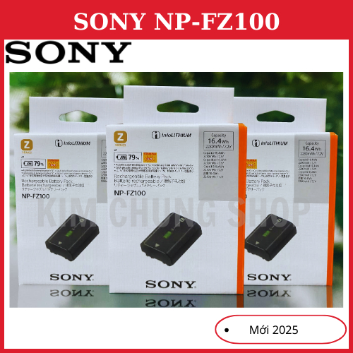 Pin Sony FZ100 cho máy ảnh Sony A9, Sony A7 MIII, A7RIII. | Shopee Việt Nam