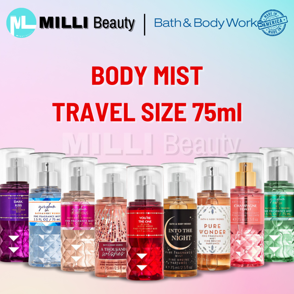 [HỎA TỐC] Body Mist Mini Travel Size - Xịt thơm toàn thân Bath And Body ...
