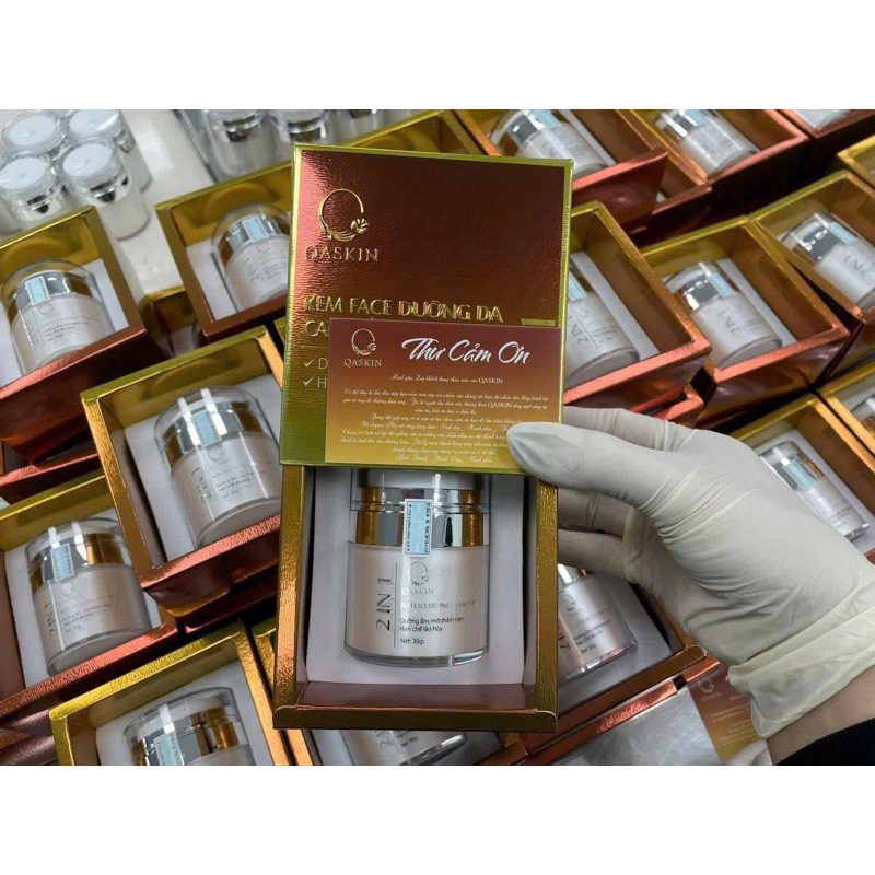 [CHÍNH HÃNG] Kem đêm qaskin dưỡng trắng căng bóng da 2in1 | Shopee Việt Nam