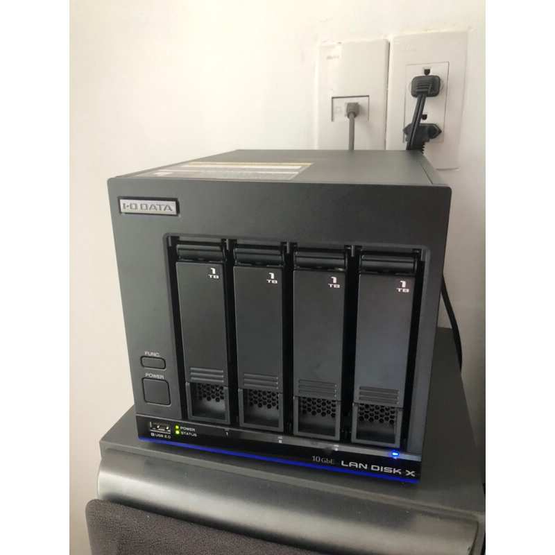 Nas IoData 4bay v2 ultra với cổng 10Gbe chạy synology | Shopee Việt Nam