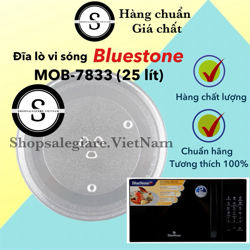 Đĩa lò vi sóng Bluestone 25 lít MOB-7833 hãng mới 100% - shopsalegiare.VietNam | Shopee Việt Nam