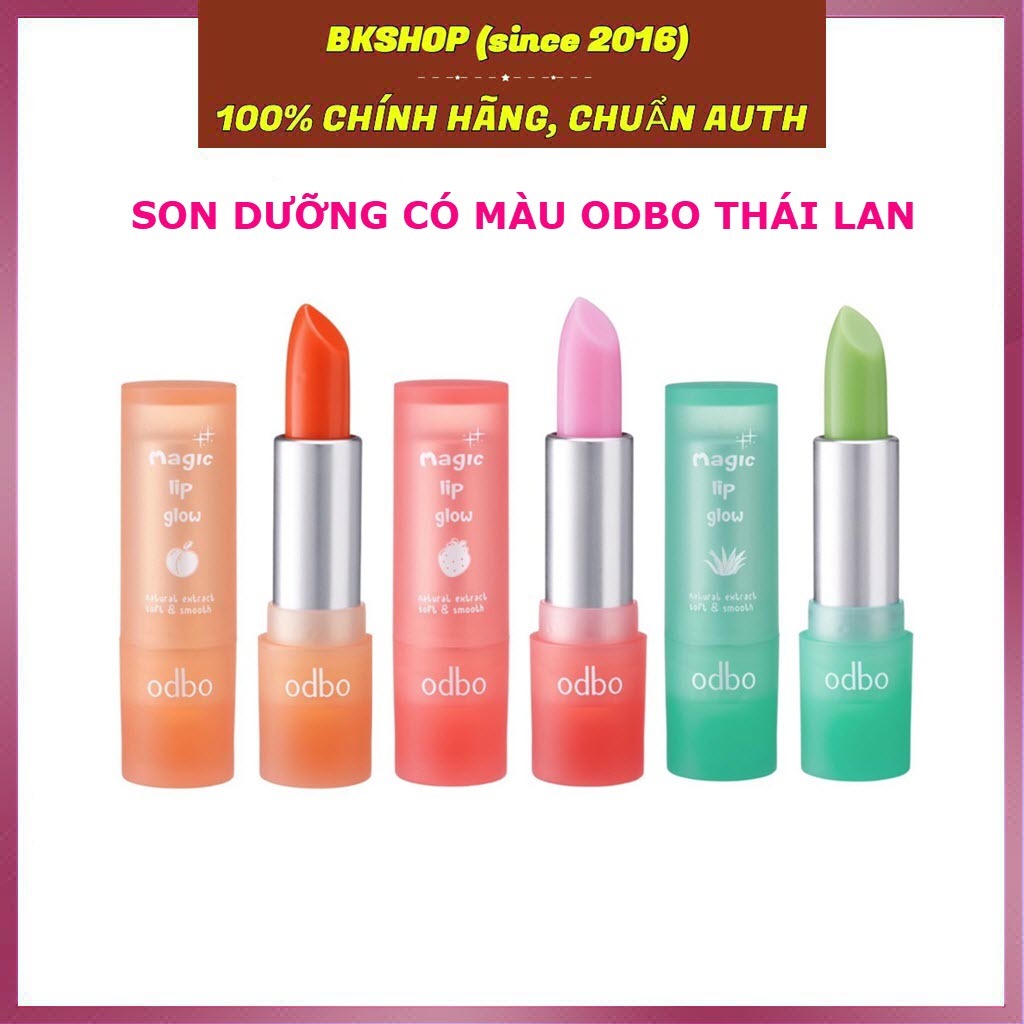 [ODBO] Son Dưỡng Môi Lên Màu Hồng Nhẹ Odbo Magic Lip Balm OD589 - Thái ...