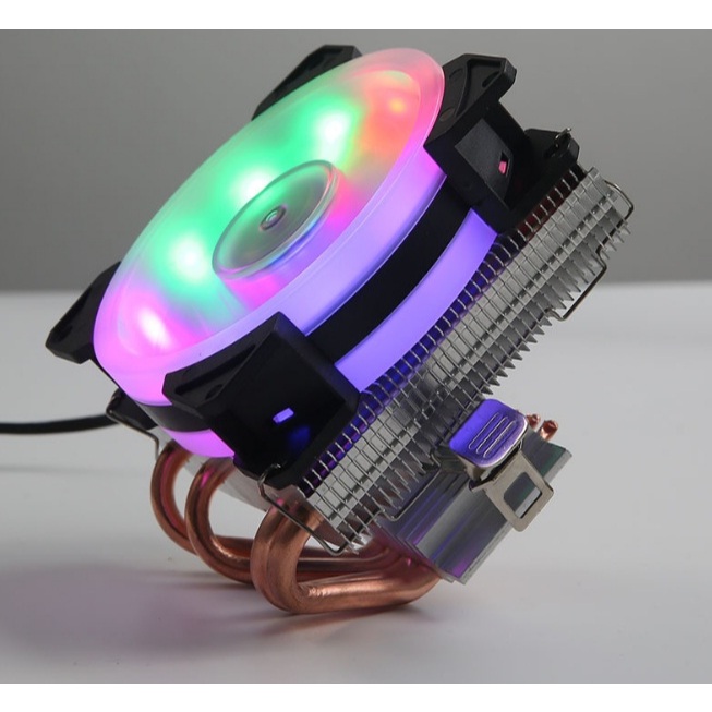 Tản Nhiệt Khí Cool storm T50 Led RGB Dual Fan 4 lõi đồng tản nhiệt CPU ...