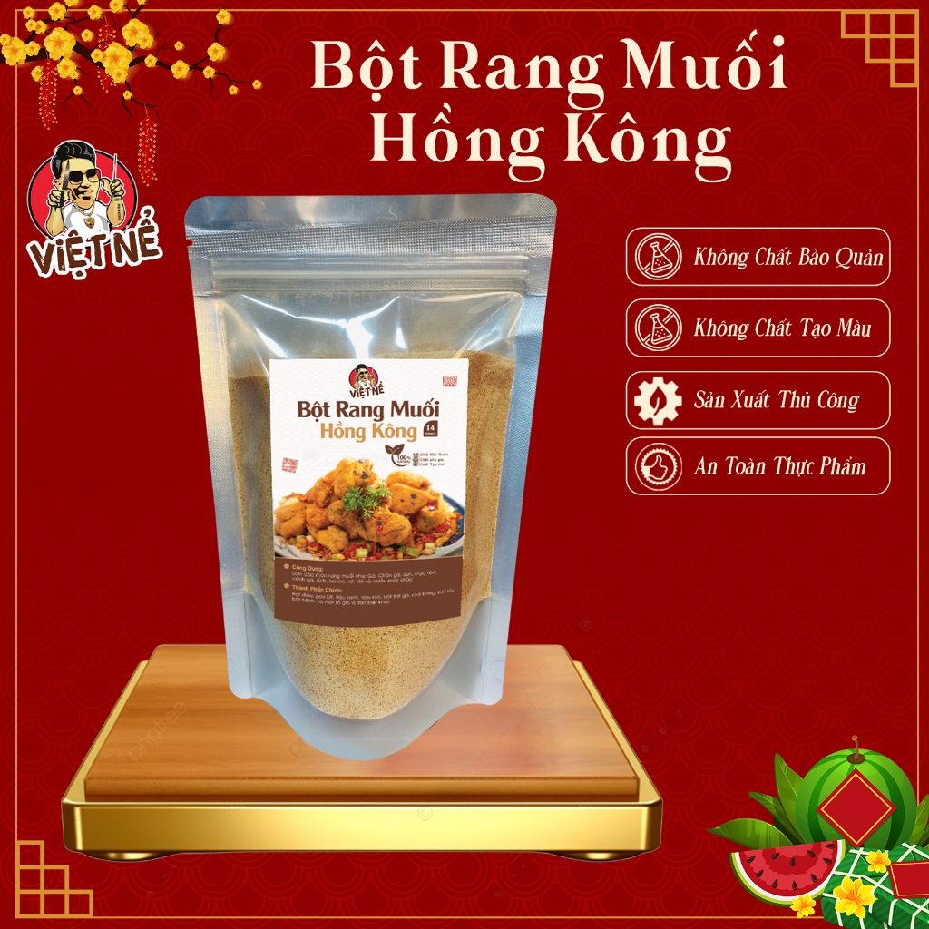 500g Bột Rang Muối Hong Kong 14 Vị Làm Các Món Gà, Ba Ba, Ếch, Tôm Rang ...