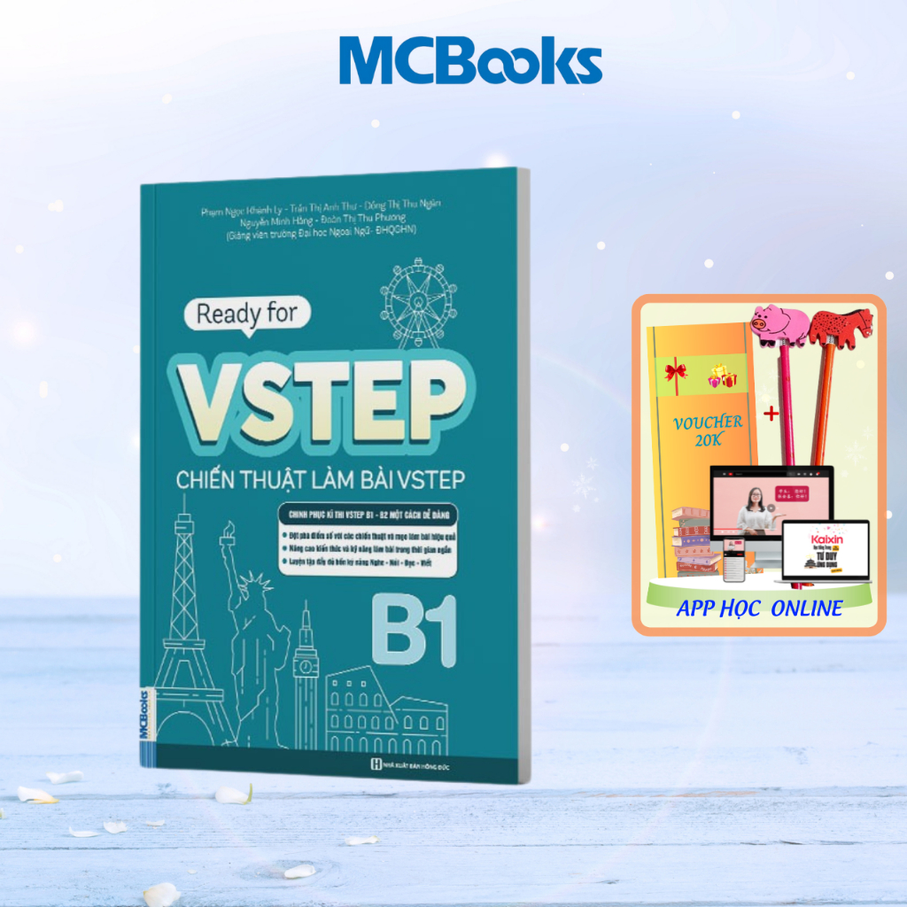 Sách - Ready for VSTEP Chiến thuật làm bài VSTEP B1 | Shopee Việt Nam