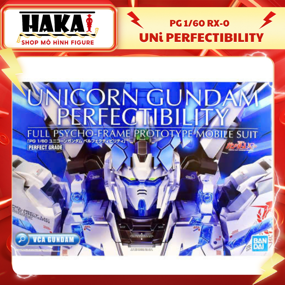 Mô hình lắp ráp Gundam PG 1/60 RX-0 Unicorn Perfectibility- Mô hình Figure Hakai shop | Shopee ...