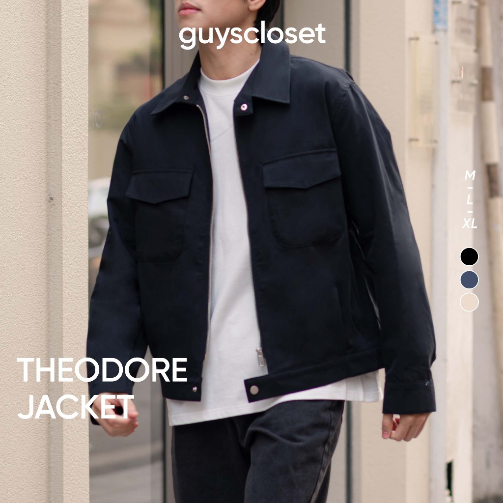 Áo Khoác Nam GUY's Closet Theodore Jacket - Áo Khoác Dáng Lửng - Áo ...