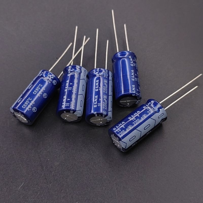 Tụ điện 16V 2200uF Elna RE3 chính hãng | Shopee Việt Nam