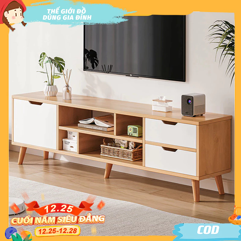 Tủ Tivi Kệ tivi Tủ Gỗ Để Sàn Chống Nước Kệ gỗ để tivi, Tủ để tivi 2 ...