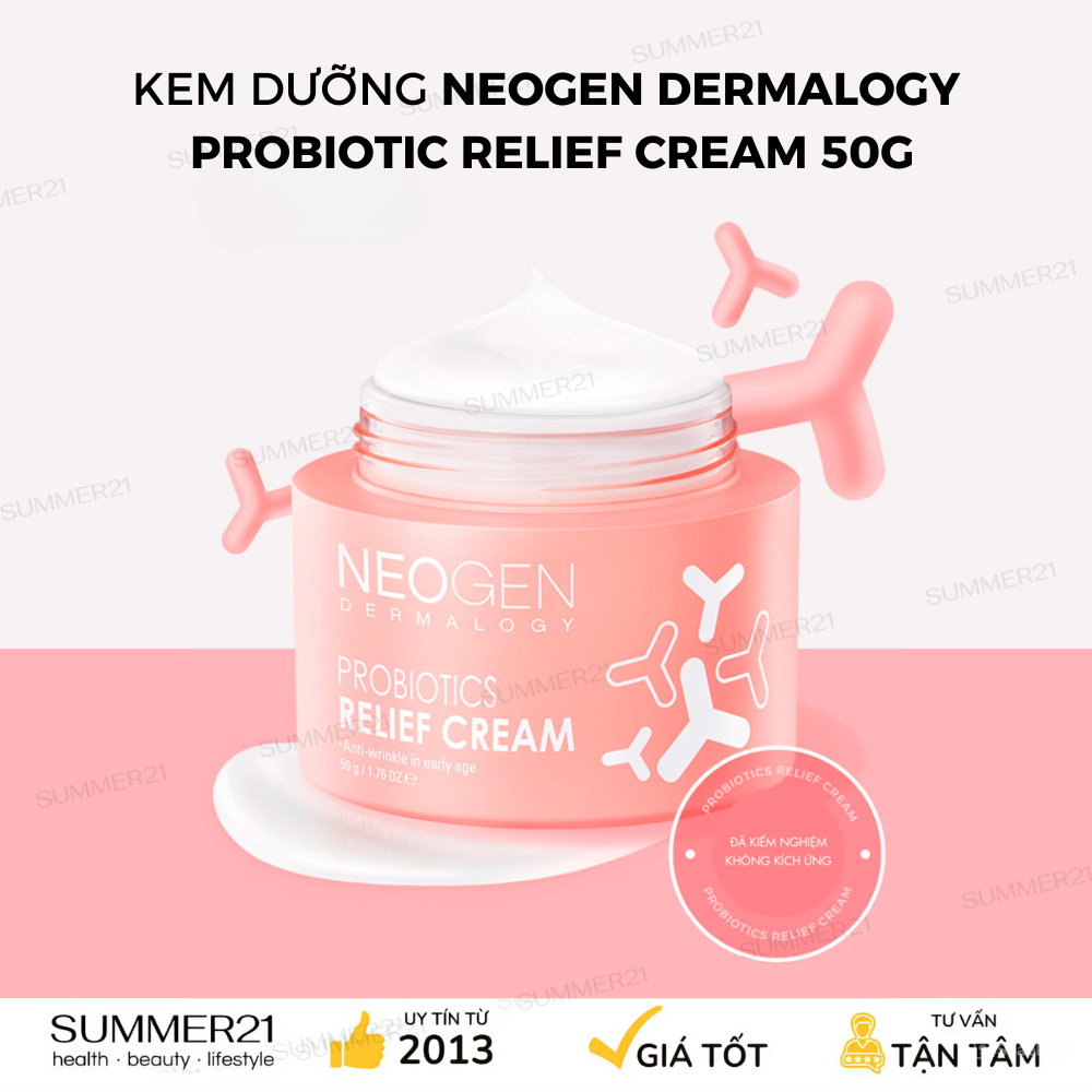 Kem dưỡng NEOGEN DERMALOGY PROBIOTIC RELIEF CREAM 50G | Shopee Việt Nam