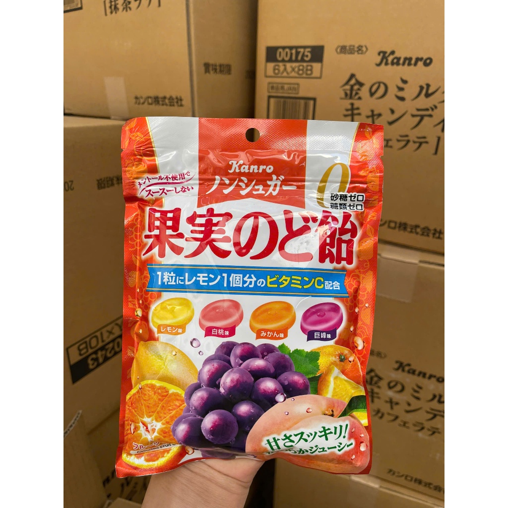 [Date 9/2025] Kẹo Tết kanro trái cây 61g- Nhật Bản | Shopee Việt Nam