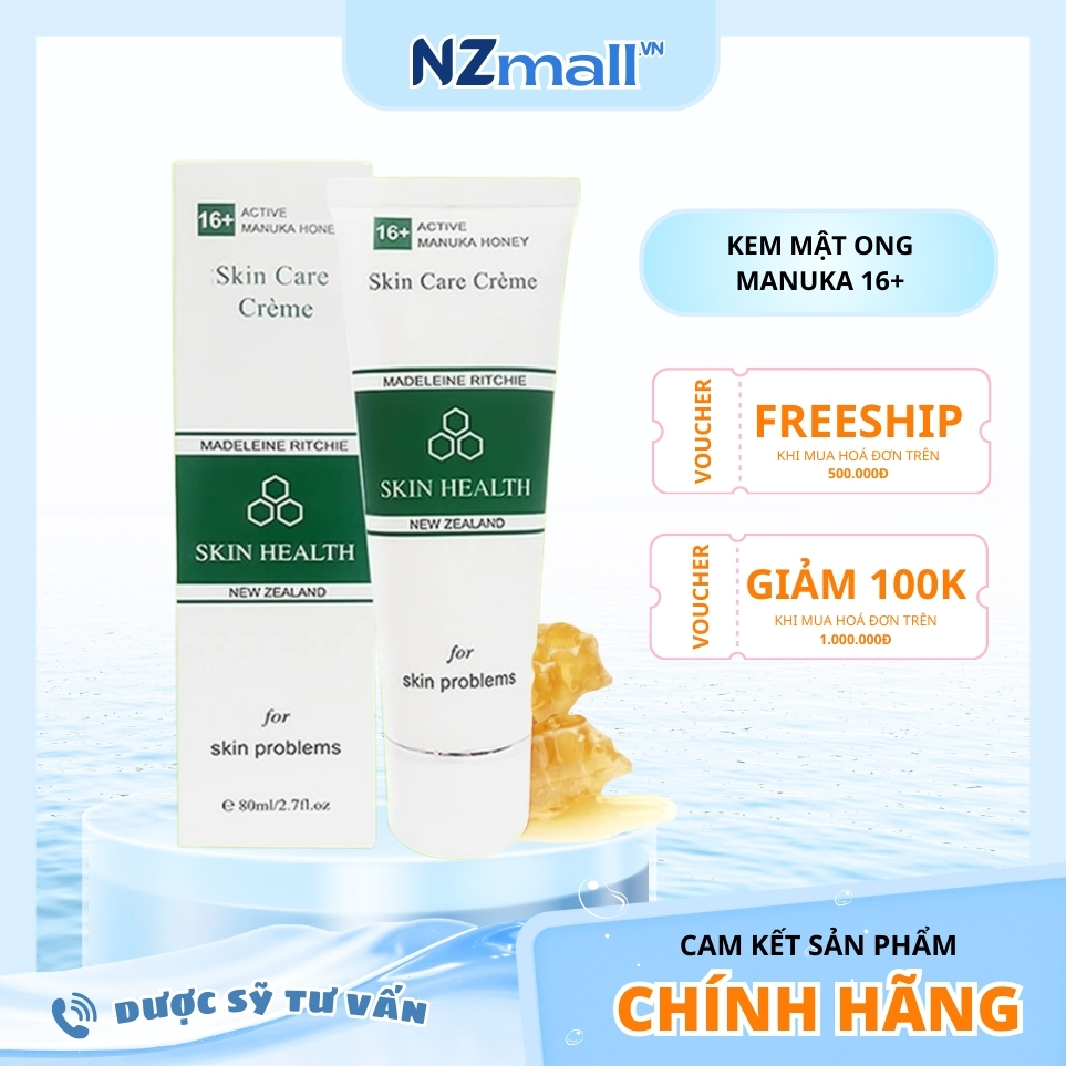 [Hỏa tốc] Kem Mật Ong Manuka 16+ Skin Health Madeleine Ritchie 80ml ...