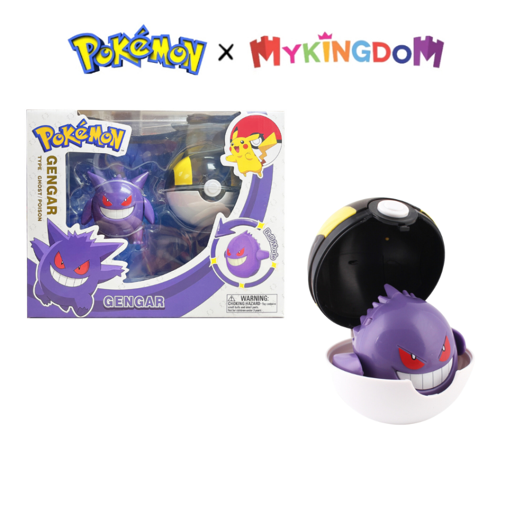 Đồ Chơi Bóng Pokemon Biến Hình: Gengar POKEMON TOYS ZC8948E | Shopee ...