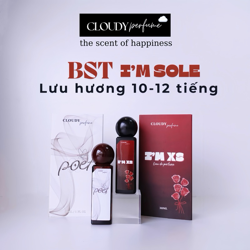 (Tặng 2ML BST I’M SOLE) TINH DẦU NƯỚC HOA PREMIUM LƯU HƯƠNG 10-12 TIẾNG Cloudy Perfume | Shopee ...