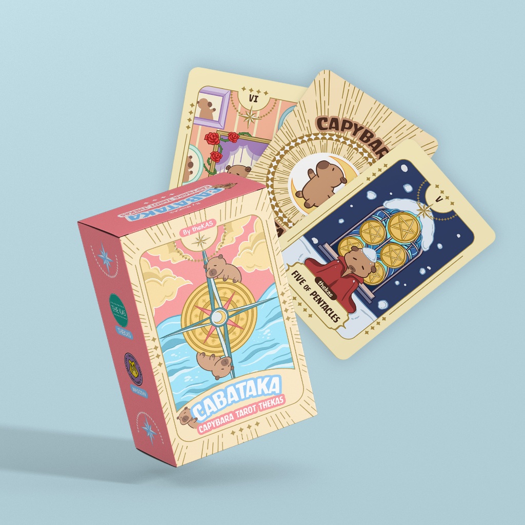 Capybara Tarot - Bộ bài Tarot chủ đề Capybara dễ thương vô cùng tận ...