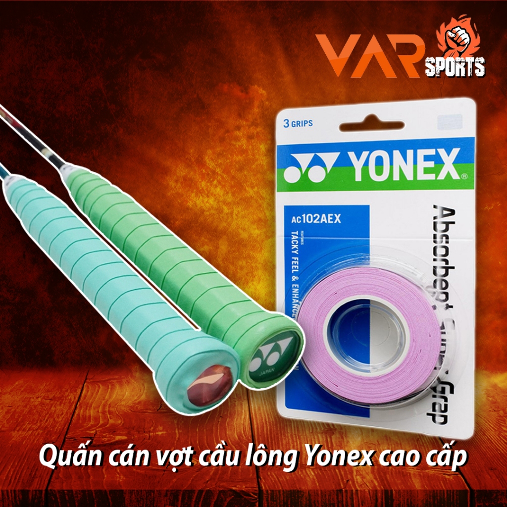 Quấn Cán Yonex AC-102EX - Chất Liệu Cao Cấp, Thấm Hút Mồ Hôi, Chống ...