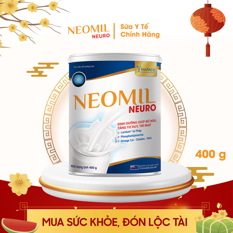Sữa Neomil Neuro 400g - Dinh Dưỡng Đặc Biệt Cho Não Bộ Và Tăng Cường Trí Nhớ (400g) | Shopee ...