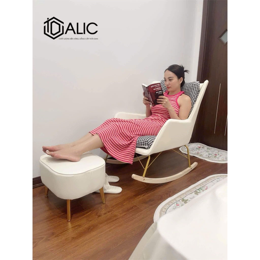 ghế lux thương hiệu Dalic dùng để đọc sách, uống trà, nghe nhạc... chịu ...