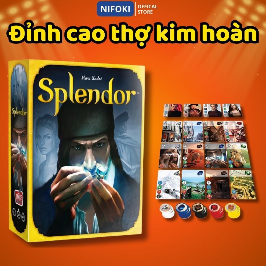 Trò Chơi Board Game Splendor, Bộ Thẻ Bài Splendor, Phiên Bản Mở Rộng ...