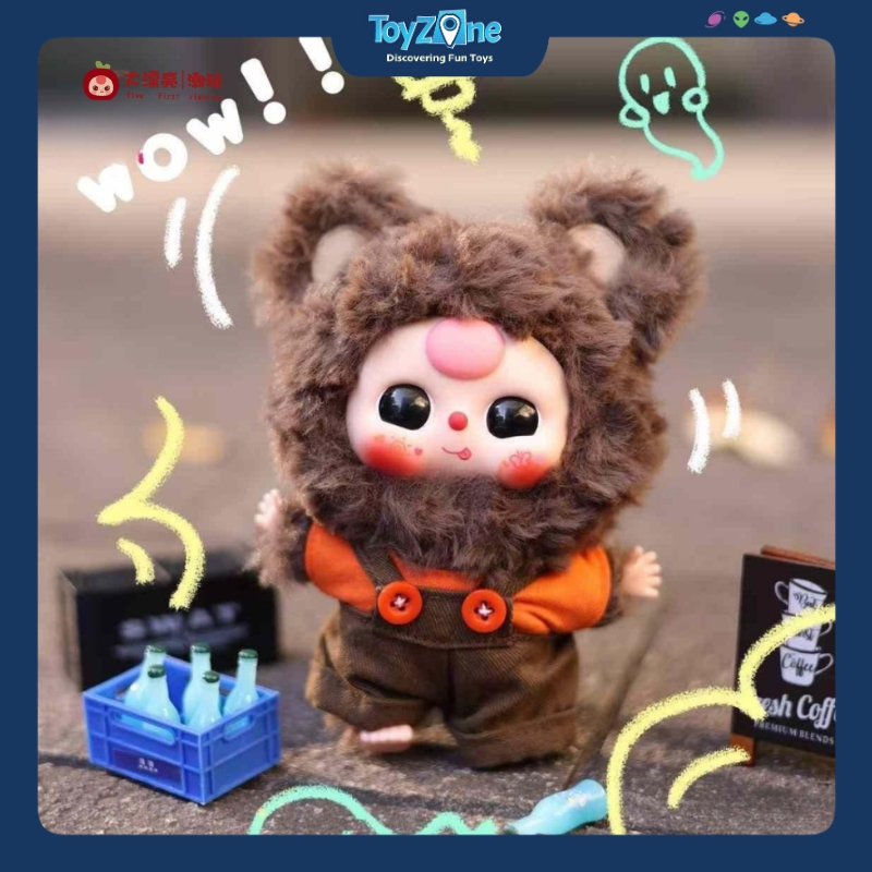 Mô hình Blind box Móc khóa Gấu bông Baby Three V3 Mini CUREPLANETA ...