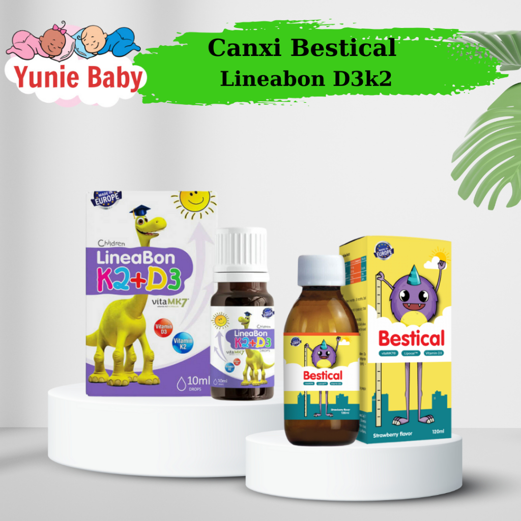 Lineabon Vitamin D3k2 - Bestical bổ sung canxi và vitamin d3k2 giúp ...