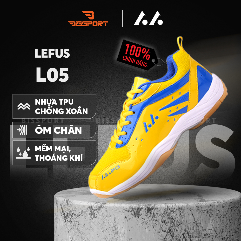 Giày Cầu Lông Lefus L05 Vàng Chính Hãng - Giày Nhẹ, Thoải Mái Với Thiết ...
