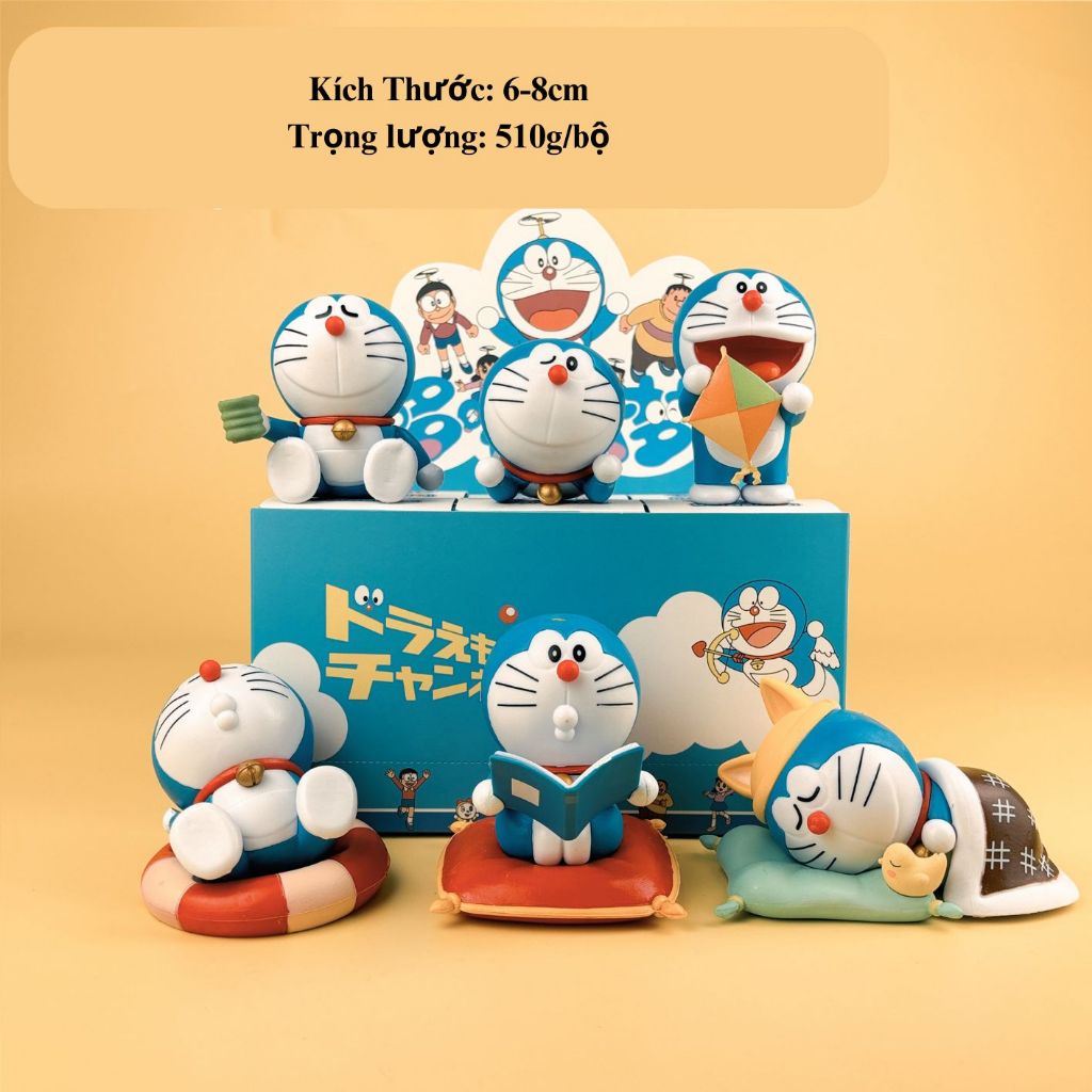 Đồ chơi Mô Hình Doraemon Nằm Ngủ Doraemon Mô Hình trang trí Doraemon ...
