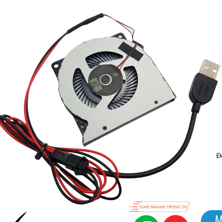 Quạt USB làm mát thiết bị wifi modem quạt 5V USB 7x7CM siêu mỏng chạy êm hãng Toshiba | Shopee ...