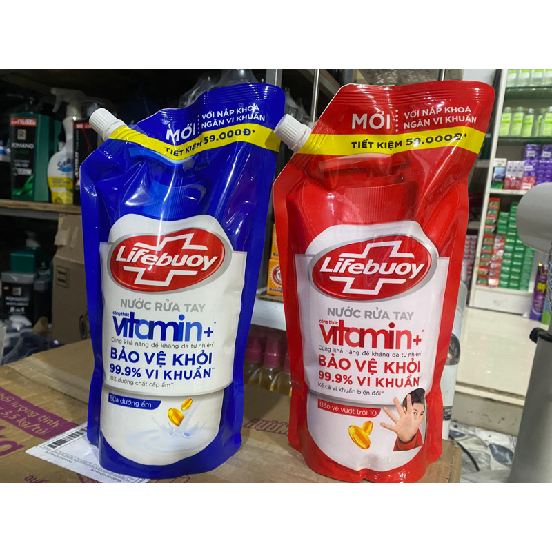 [HCM][GIAO 2H]Nước rửa tay Lifebuoy Bảo vệ khỏi vi khuẩn Túi 400g và 1kg | Shopee Việt Nam