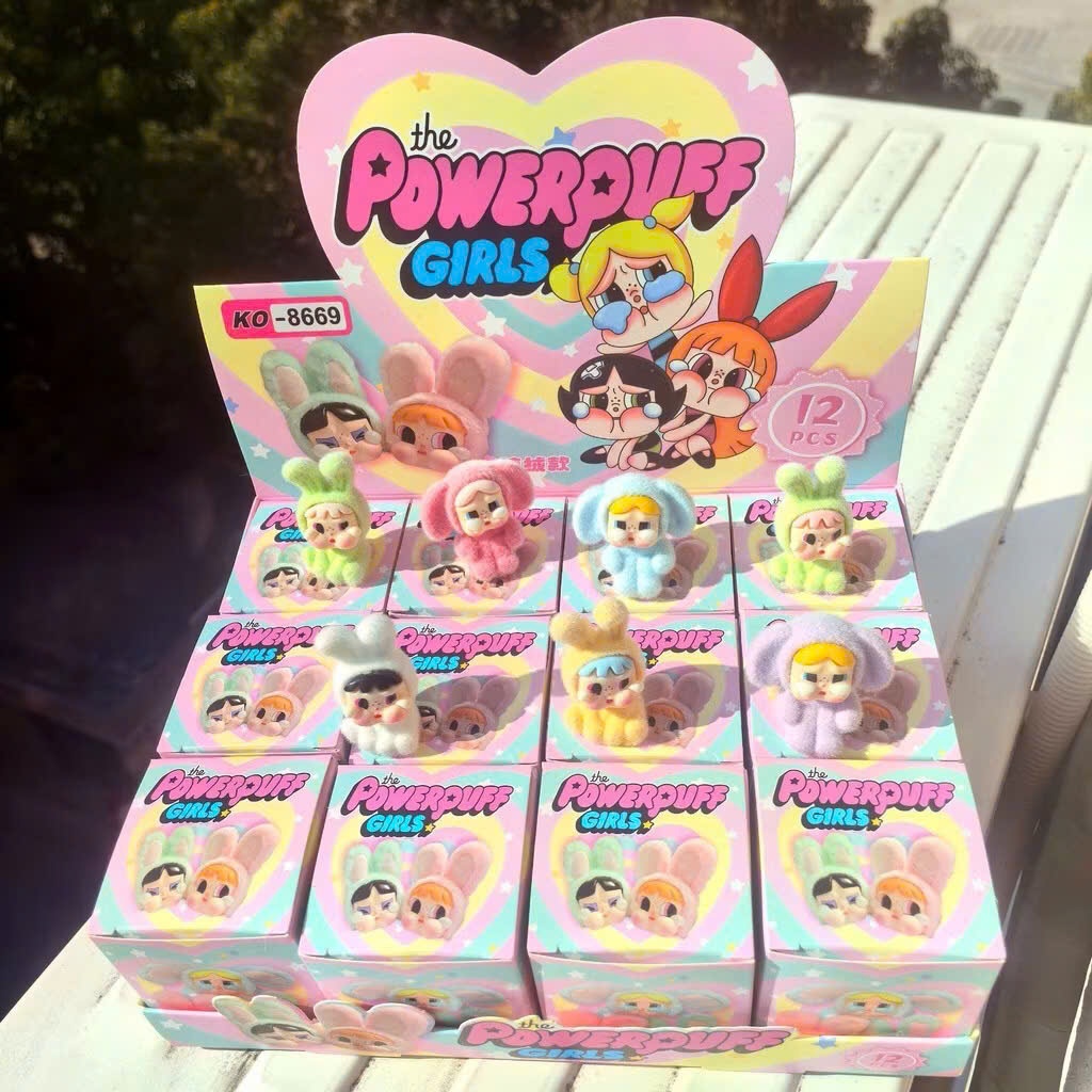Túi Mù FullBox Powerpuff Girls, Labubu, Blind Box Mini Quà Tặng Cho Các ...
