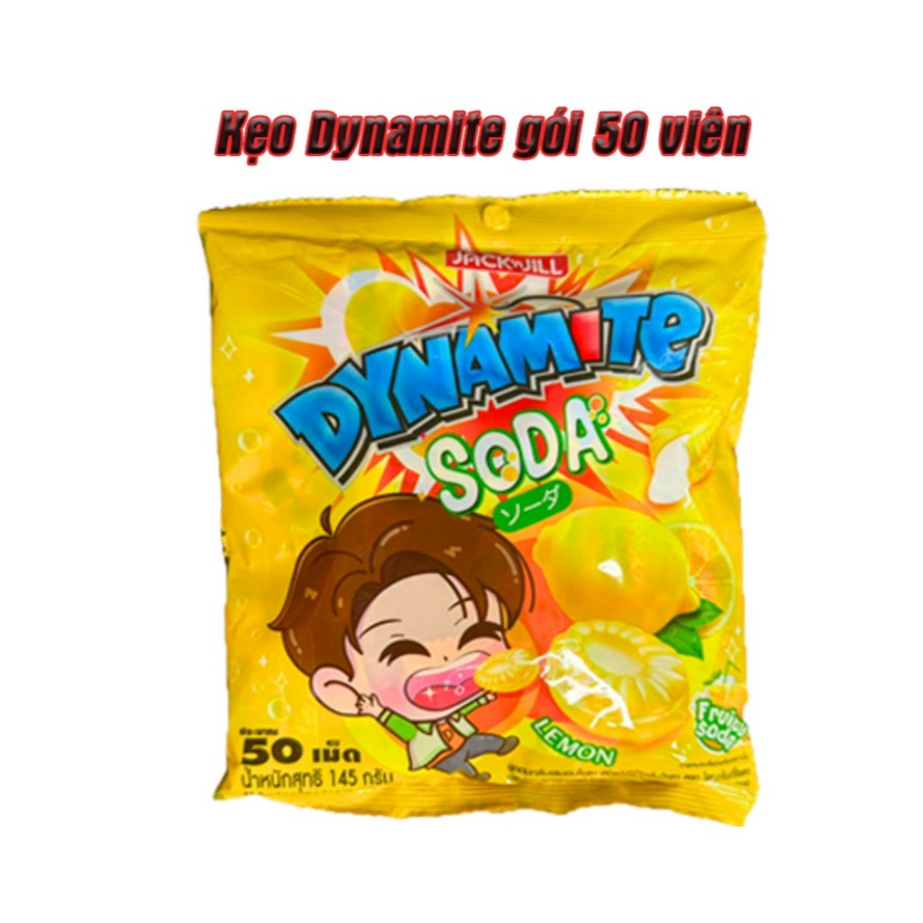 Kẹo Dynamite Thái Lan Soda chanh gói 50 viên | Shopee Việt Nam