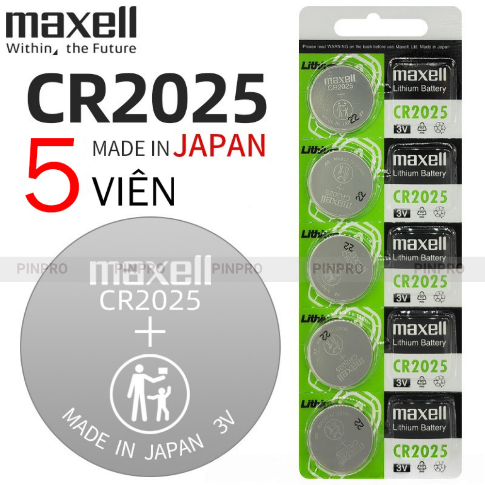 Pin Maxell CR2025 3V chính hãng | Shopee Việt Nam