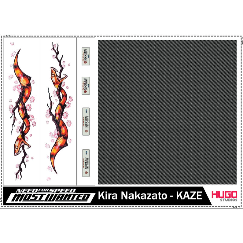 Hugo Studios Decal trượt nước Need For Speed - Most Wanted - Black List ...