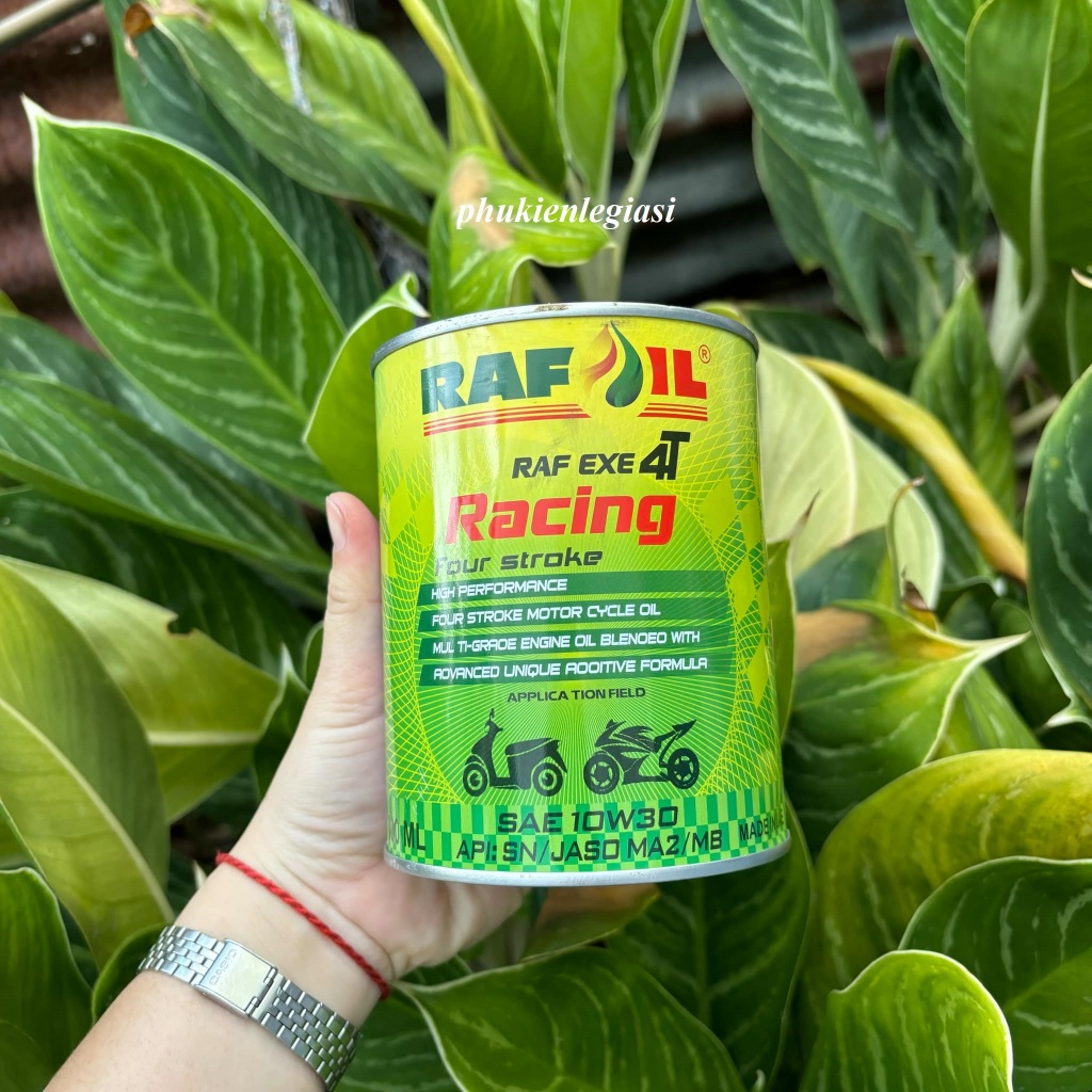 Nhớt RAF 10W30 hàng UAE 800ML 1L tổng hợp toàn phần xe tay ga và xe số ...