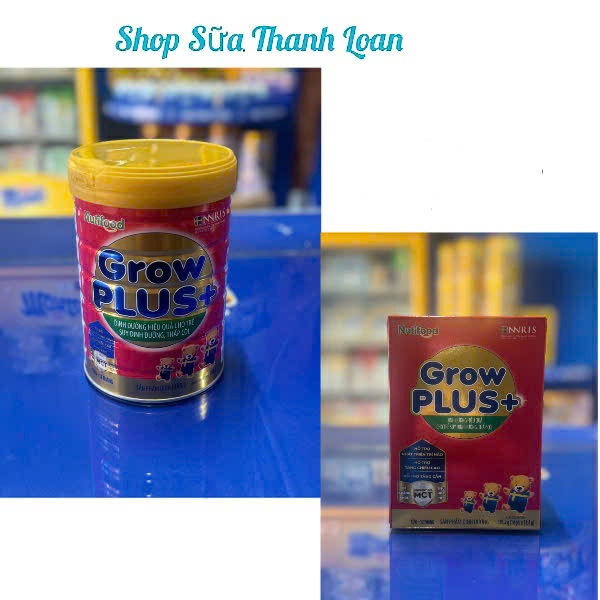 [HSD T11-2026] [Mẫu Mới] Sữa Bột Nutifood GrowPlus Suy Dinh Dưỡng Lon 780g/ Hộp Giấy 193,2g ...