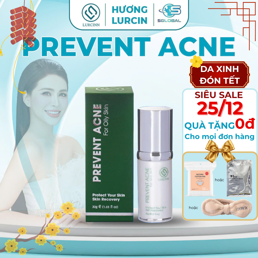 [HOẢ TỐC HN] Serum mụn LURCINN cho da dầu chống tái mụn Prevent Acne For Oily Skin 30g | Shopee ...