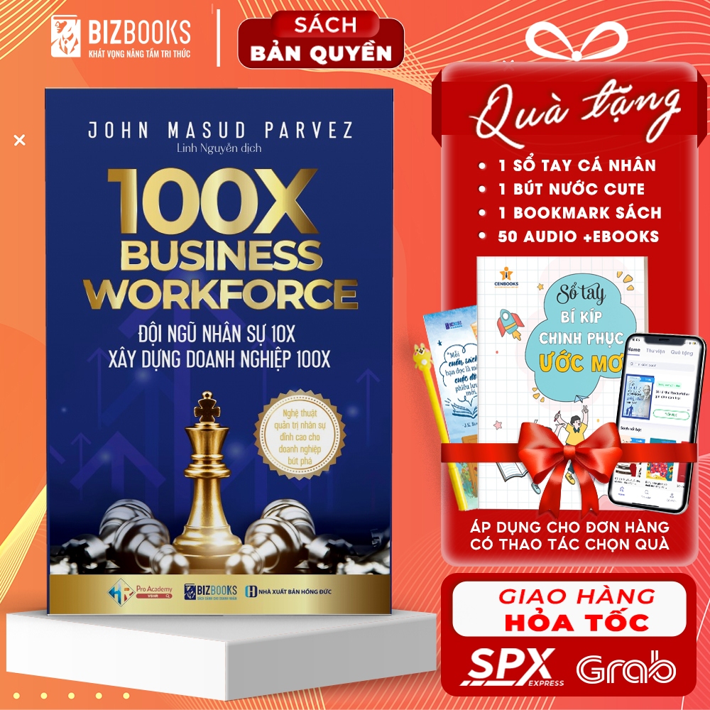 Sách 100x Business Workforce: Đội Ngũ Nhân Sự 10x Xây Dựng Doanh Nghiệp 100x - Bizbooks | Shopee ...
