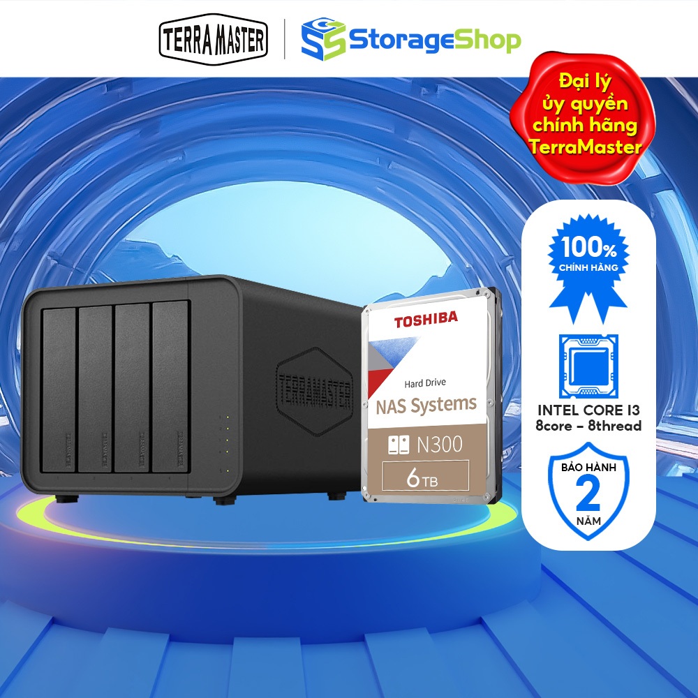 Bộ Ổ cứng mạng NAS TerraMaster F4-424 Pro+NAS N300 | Shopee Việt Nam