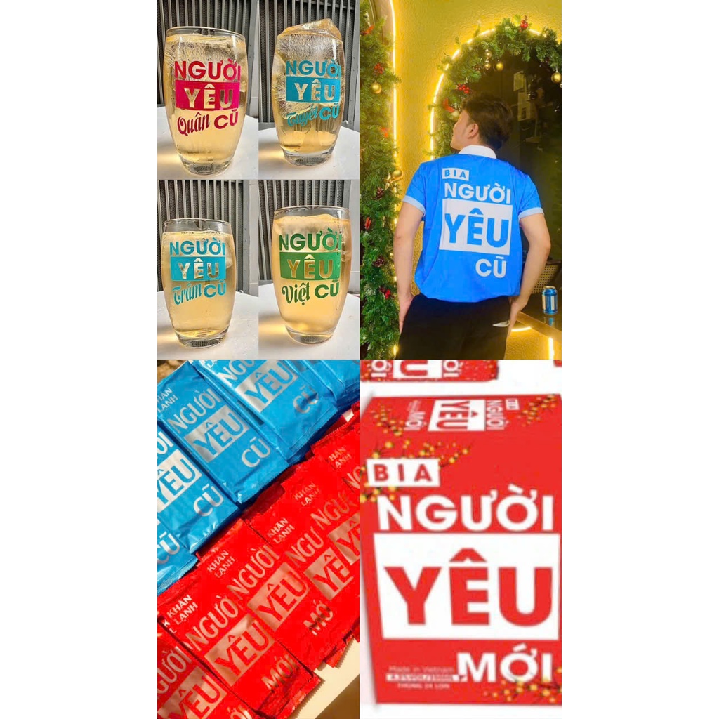 Combo Bia Người Yêu Mới Trọn Bộ | Shopee Việt Nam