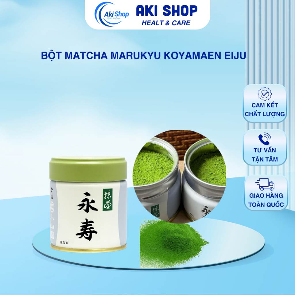 Bột Matcha Marukyu Koyamaen Eiju Cao Cấp Nhật Bản - Chất Lượng | Shopee Việt Nam
