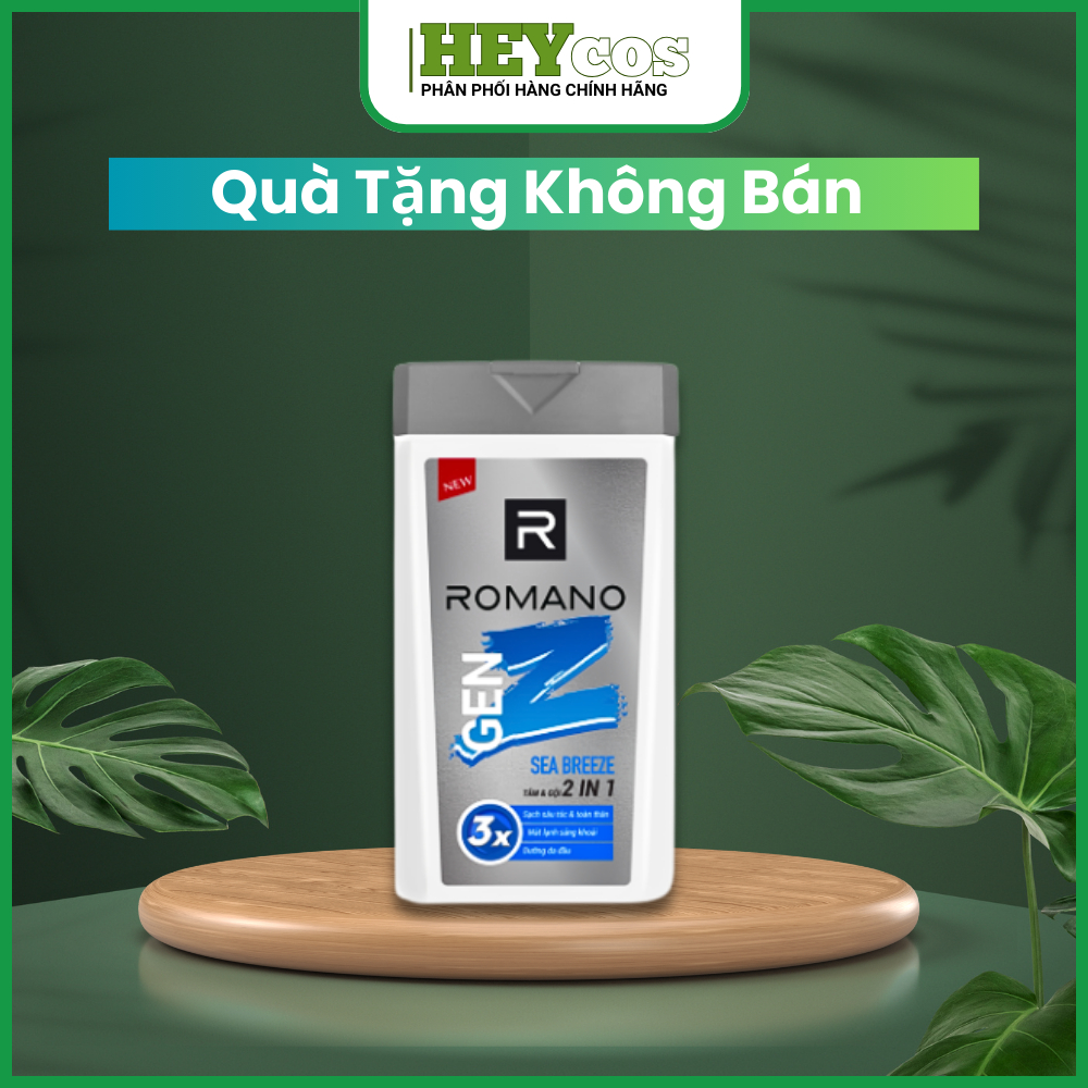[GIFT] Tắm gội Romano Gen Z 150g (Giao mùi ngẫu nhiên) | Shopee Việt Nam