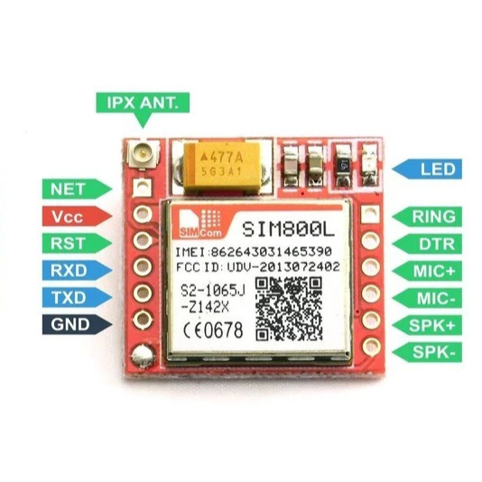 MODULE SIM800L GSM GPRS KÈM ĂNG TEN KẾT NỐI ARDUINO | Shopee Việt Nam