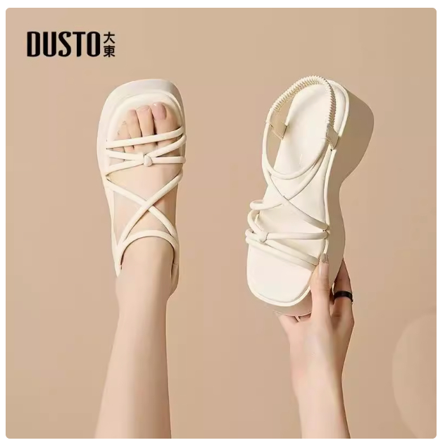 Sandal Dusto đế bằng cao 6cm 24X1202 hàng chính hãng | Shopee Việt Nam