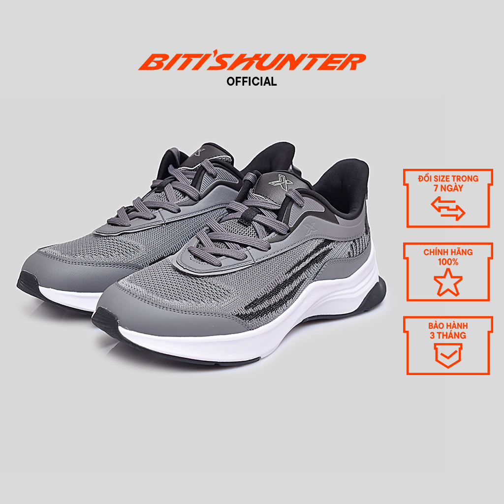Giày Thể Thao sneaker Nam Biti's Hunter HSM008400XAM (Xám) | Shopee Việt Nam