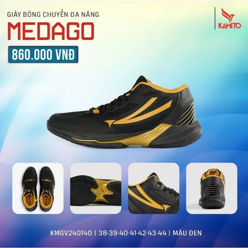GIÀY BÓNG CHUYỀN , CẦU LÔNG KAMITO MEDAGO | Shopee Việt Nam