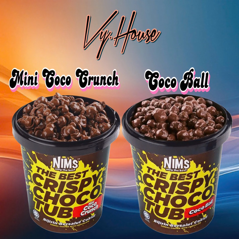 Combo 2 hủ Nims Sô Cô La Giòn Tan Chảy Coco Ball + Mini Coco Crunch ...